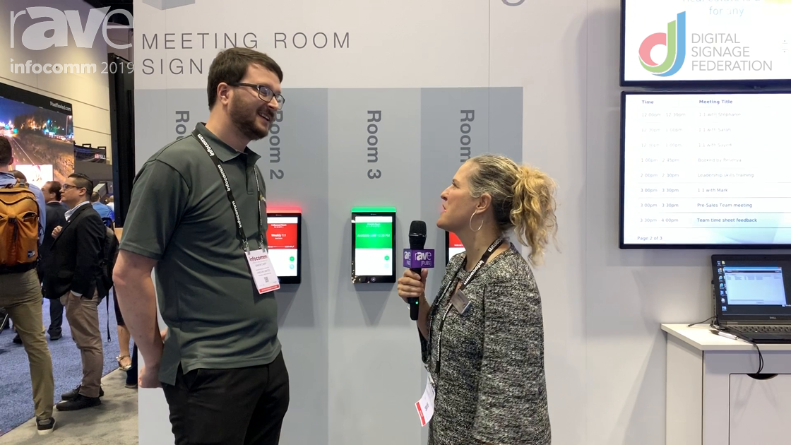 InfoComm 2019: Onelan Shows Reserva Edge Meeting Room Signage Solution ...