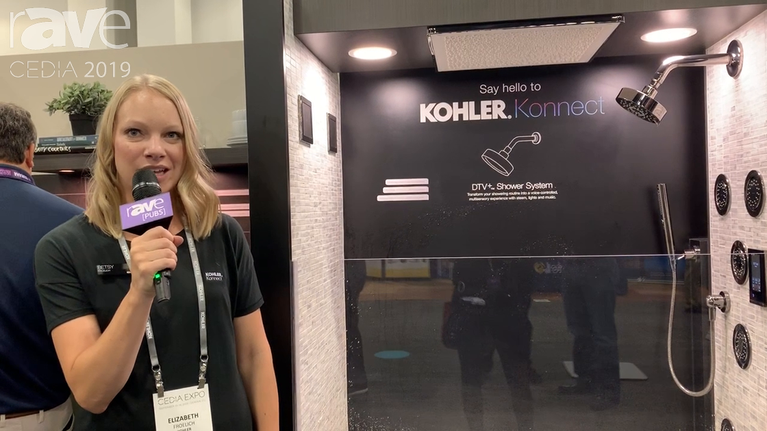 CEDIA 2019: Kohler Shows Off Kohler Konnect With Voice, App, Touch Panel Control of Digital ...