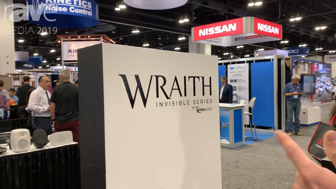 CEDIA 2019: TruAudio Demos WRAITH Invisible In-Wall Speaker Line ...