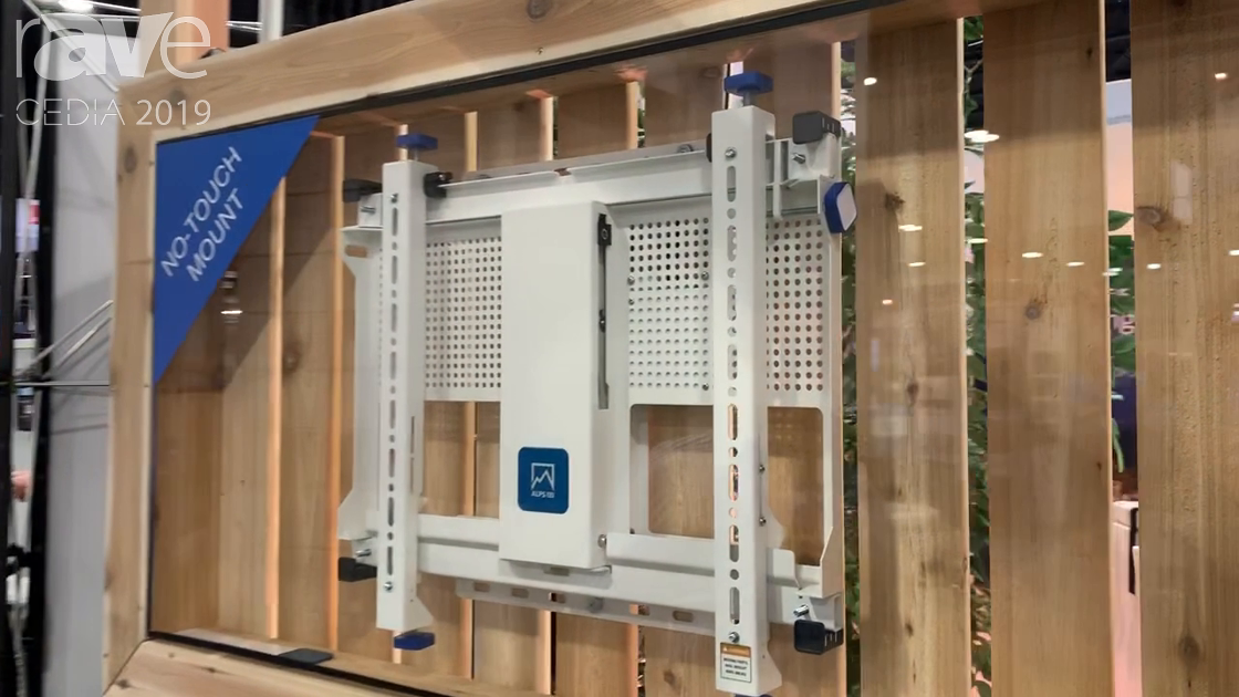 CEDIA 2019: ALPS AV Demos How Its No Touch TV Mount Works – rAVe [PUBS]