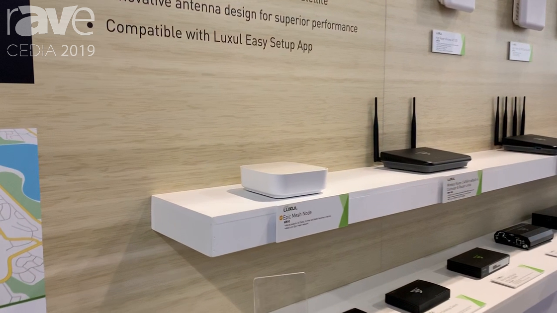 CEDIA 2019: Luxul Debuts Epic Mesh Node for Mesh Wireless Network ...