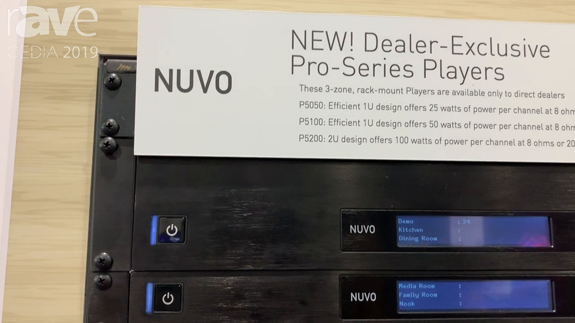 CEDIA 2019: Nuvo Talks About NV-P5000 Pro-Series Rack-Mount Players ...
