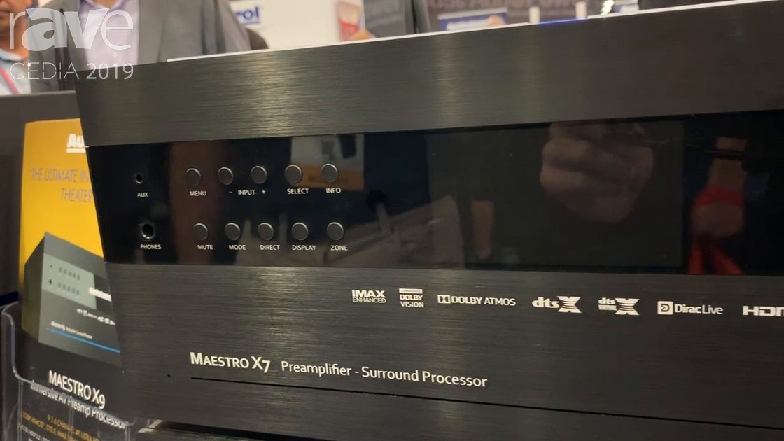 CEDIA 2019: AudioControl Features MAESTRO X7 and X9 Preamplifier ...