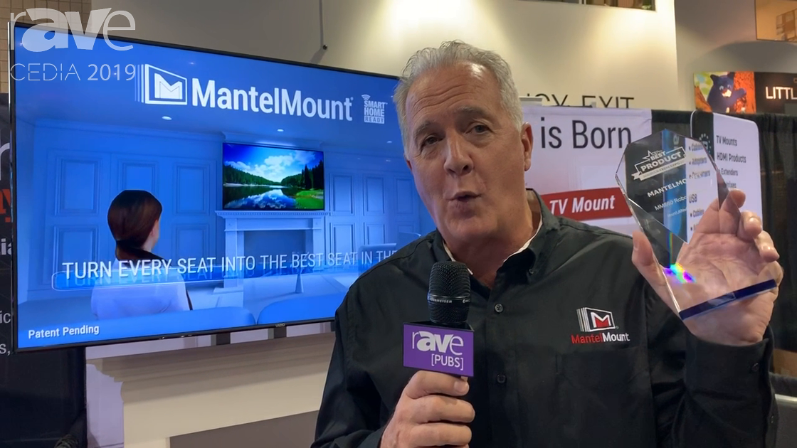 CEDIA 2019: MantelMount Features Its MM640 Motorized Robotic Mounting ...