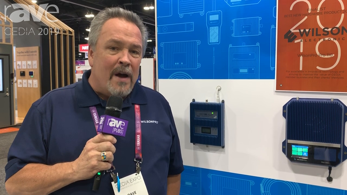 CEDIA 2019: Wilson Electronics Presents Pro 1100 Cellular Connection ...
