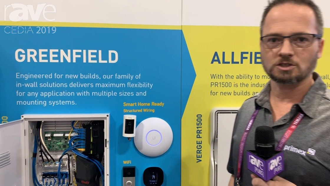CEDIA 2019: Primex Presents the Verge P4200 Media Distribution Wall ...
