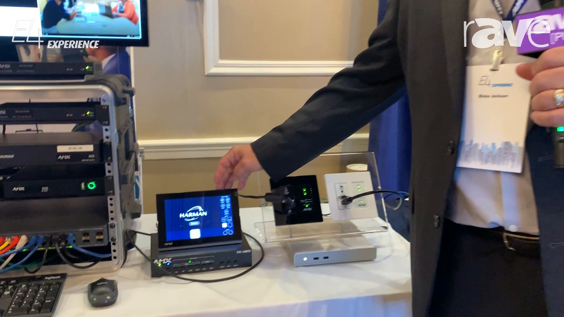 E4 Experience: AMX Showcases Modero G5 Series Touch Panels – rAVe [PUBS]