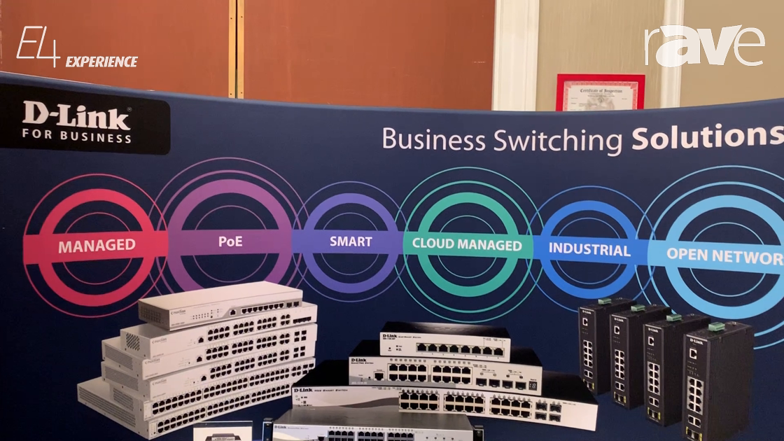 E4 Experience: D-Link Showcases the DGS-1510 Series PoE Stackable Smart ...