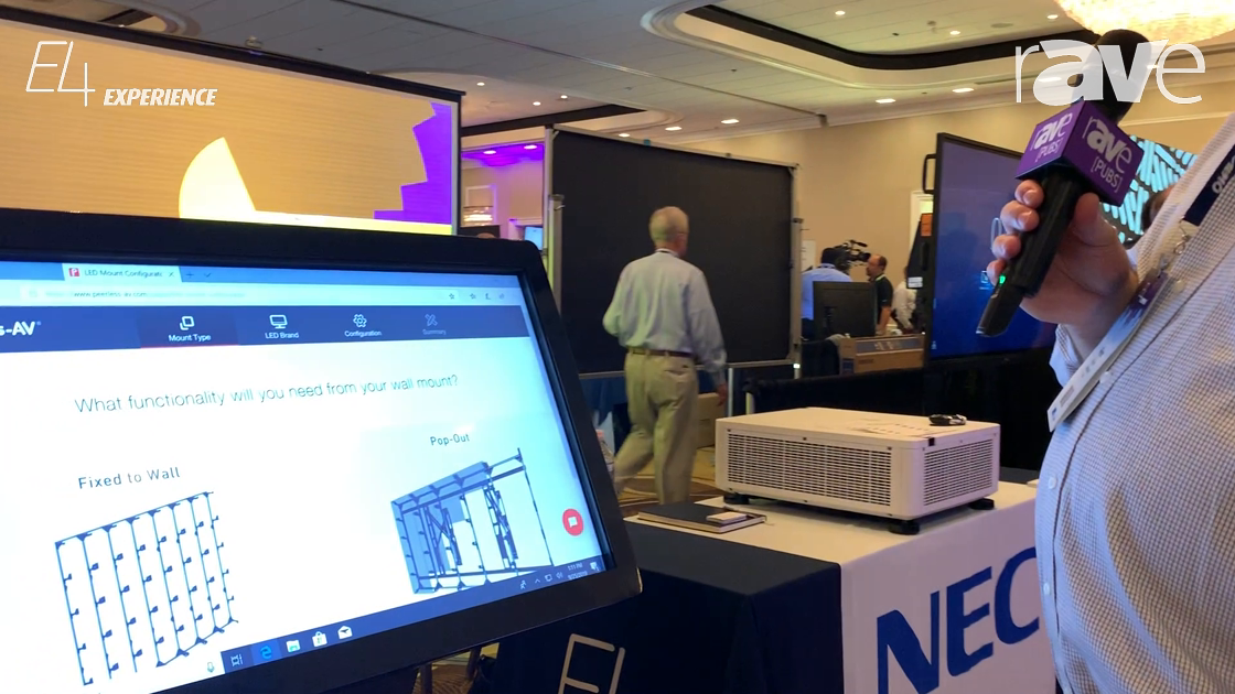 E4 Experience: Peerless-AV Shows KILH548 Indoor Landscape Kiosks and ...