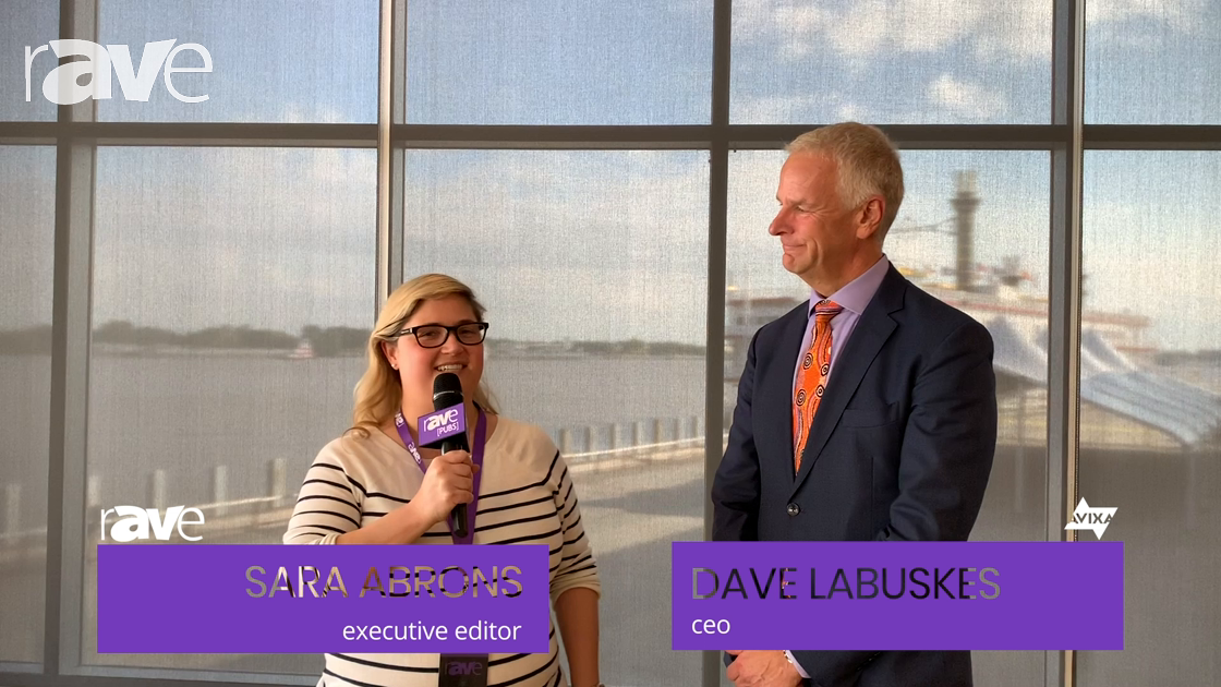 AVEC 2019: Sara Abrons Interviews AVIXA CEO Dave Labuskes About the ...