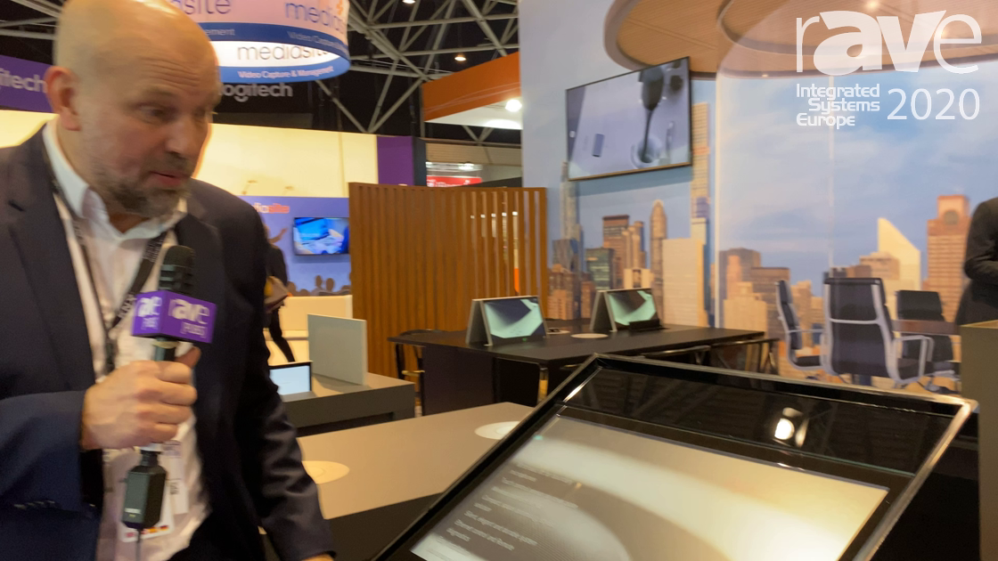 ISE 2020: Arthur Holm Demos Its All-Glass Pylon Podium Information ...