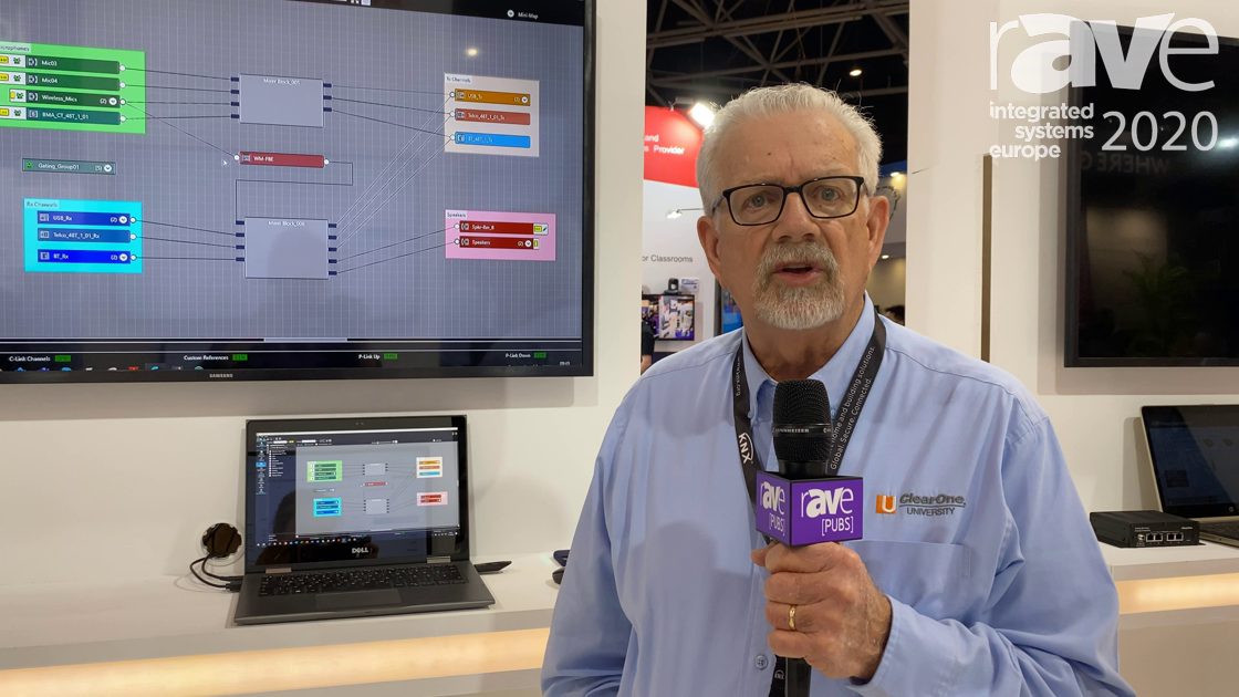 ISE 2020: ClearOne Demos Console AI Software for Designing Audio ...