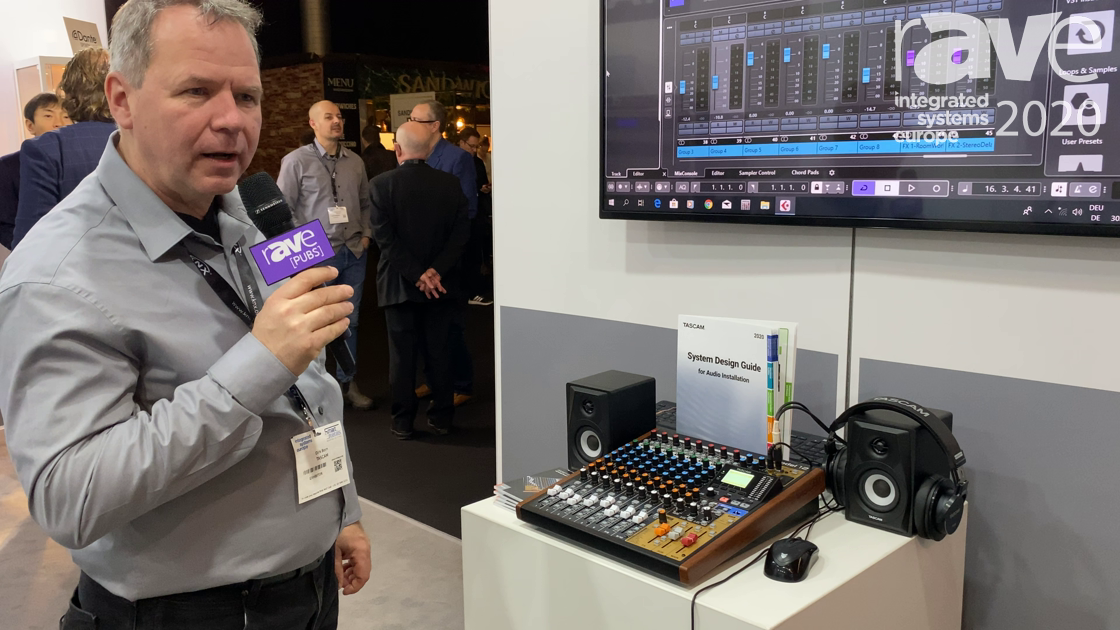 ISE 2020: TASCAM Showcases Model 12 10-Channel Mixing Console – rAVe [PUBS]