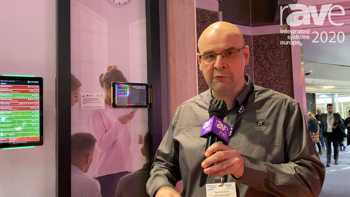 ISE 2020: Concierge Displays Exhibits Room Booking Platform on the ...