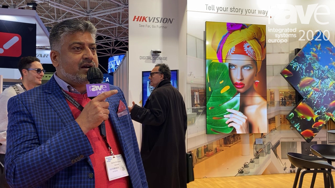 ISE 2020: Hikvision Showcases DS-D4215FI-CWF, 1.56 mm LED Wall and Full ...