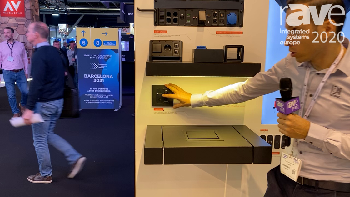 ISE 2020: Caymon Features CASY024 In-Wall Modular Mounting System ...