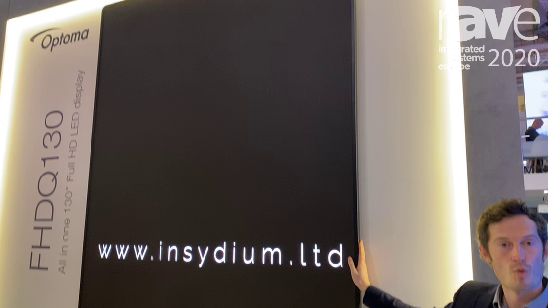 ISE 2020: Optoma Shows FHDQ130 All-in-One 600-Nit LED Display With ...