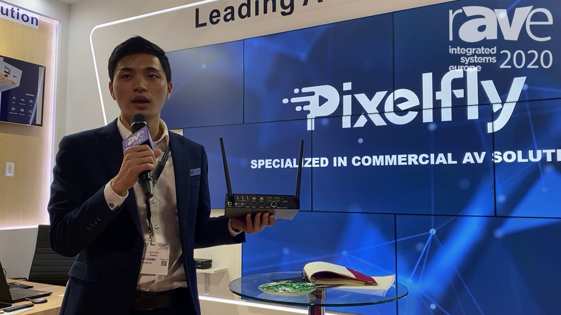 ISE 2020: Pixelfly Demos PF-WMS42SW Presentation Switcher with Wireless ...