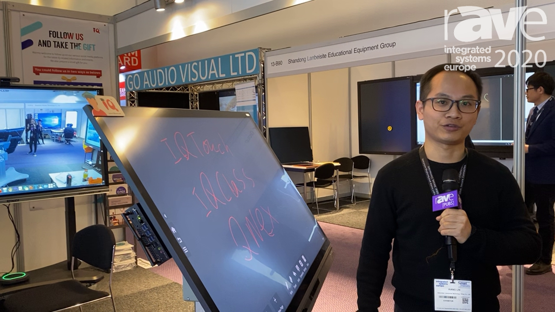 ISE 2020: Returnstar Interactive Technology Group Co., Ltd. Demos iQ Touch Collaboration Board ...