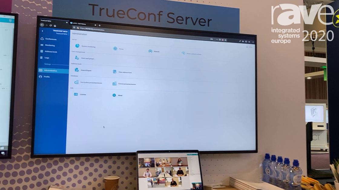 ISE 2020: TrueConf Showcases TrueConf MCU, Multipoint Control Unit Software for Video ...