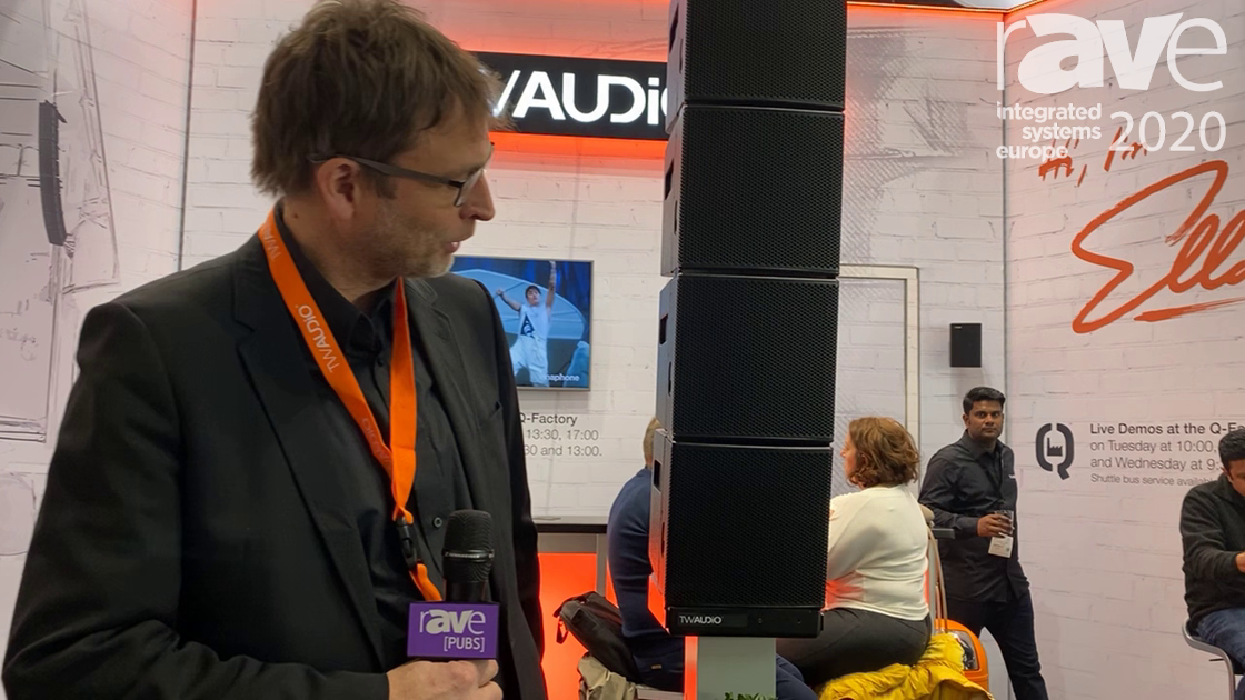 ISE 2020: TW Audio Debuts the Ella Full-Range Scalable Speaker Array ...