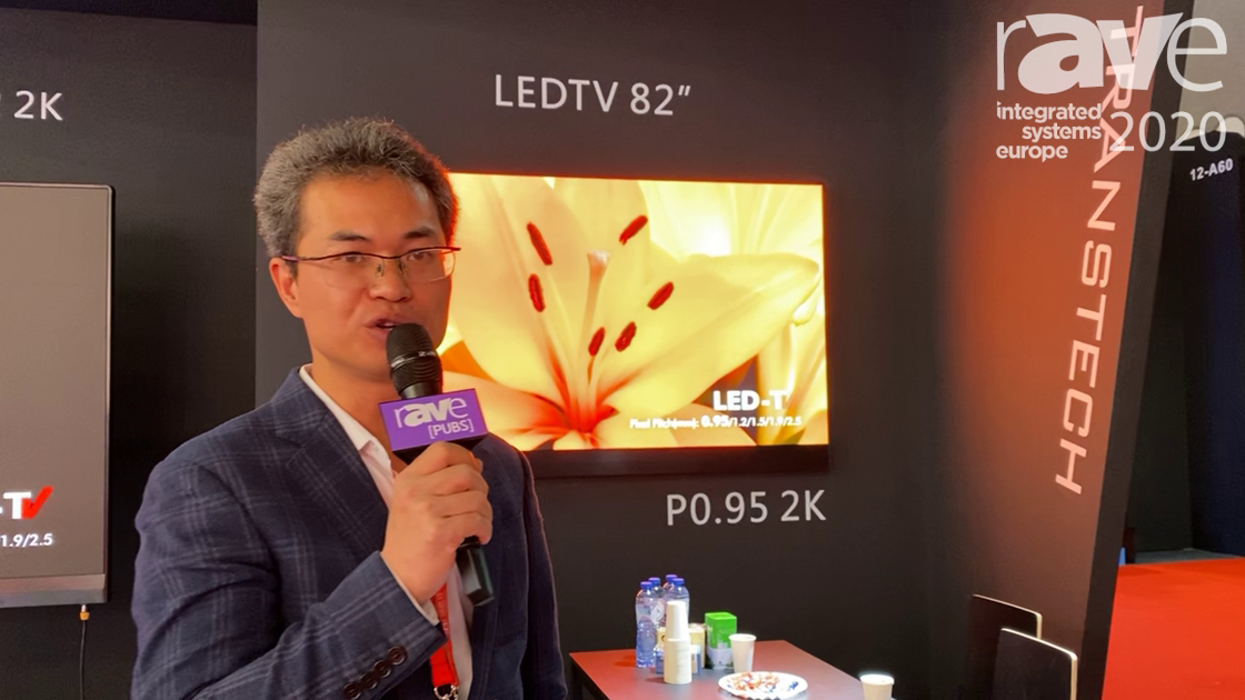 ISE 2020: TransTech LED Features the 82″ P0.95 2K LEDTV – rAVe [PUBS]