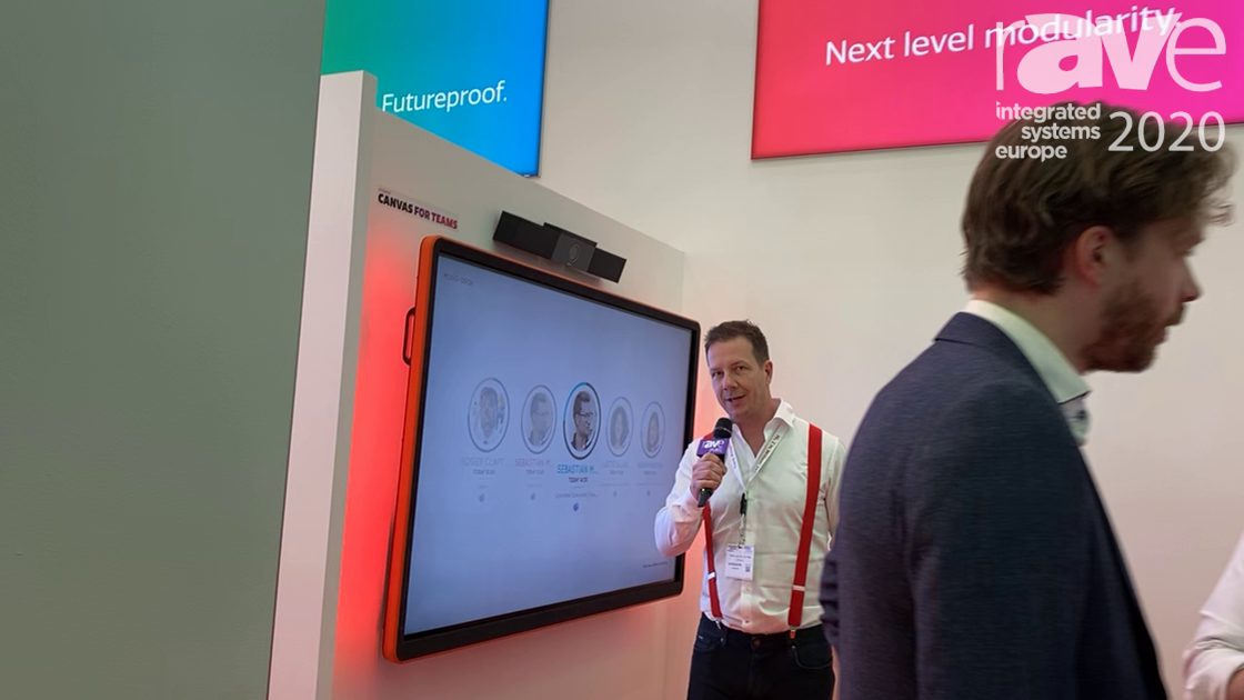 ISE 2020: CTOUCH Demonstrates the Canvas for Microsoft Teams – rAVe [PUBS]