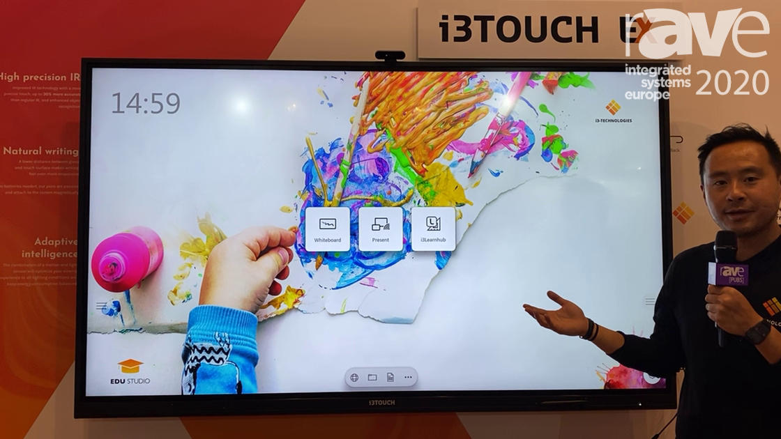 ISE 2020: i3Technologies Introduces the i3Touch EX Digital Whiteboard ...