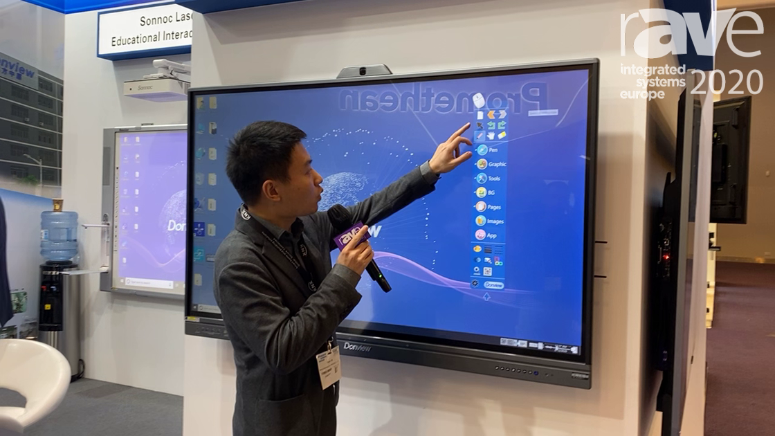 ISE 2020: Donview Showcases Education Software for Interactive Panels – rAVe [PUBS]