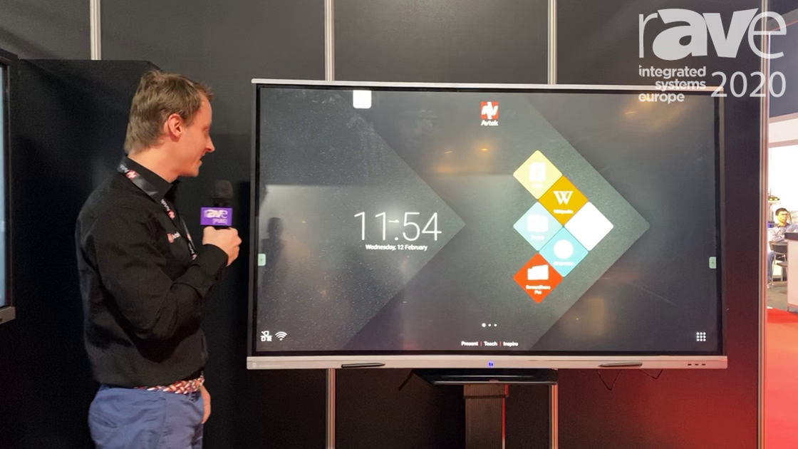 ISE 2020: Avtek Discusses TouchScreen 5 ConnectPlus 75″ Interactive ...