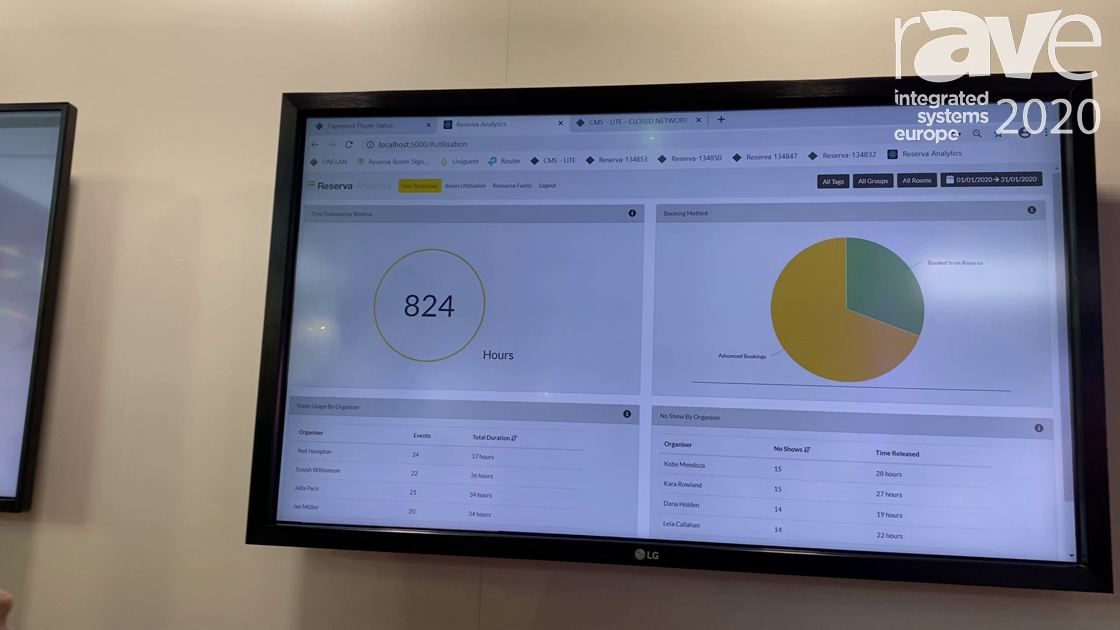 ISE 2020: Onelan Intros the Reserva Analytics System for Tracking Data ...