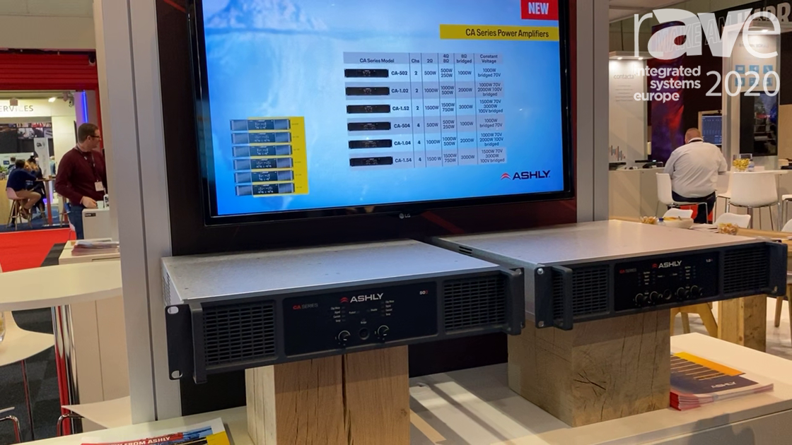 ISE 2020: Ashly Audio Exhibits CA Series High-Performance Power ...