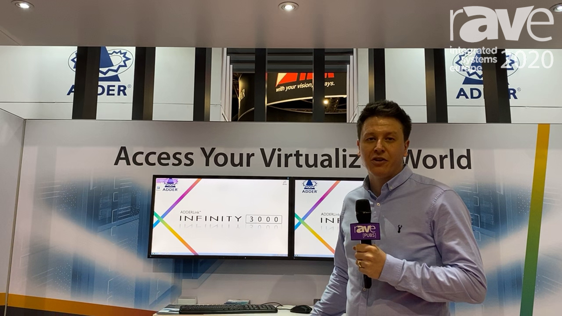 ISE 2020: Adder Technology Shows ADDERLink INFINITY 3000 Receiver With ...
