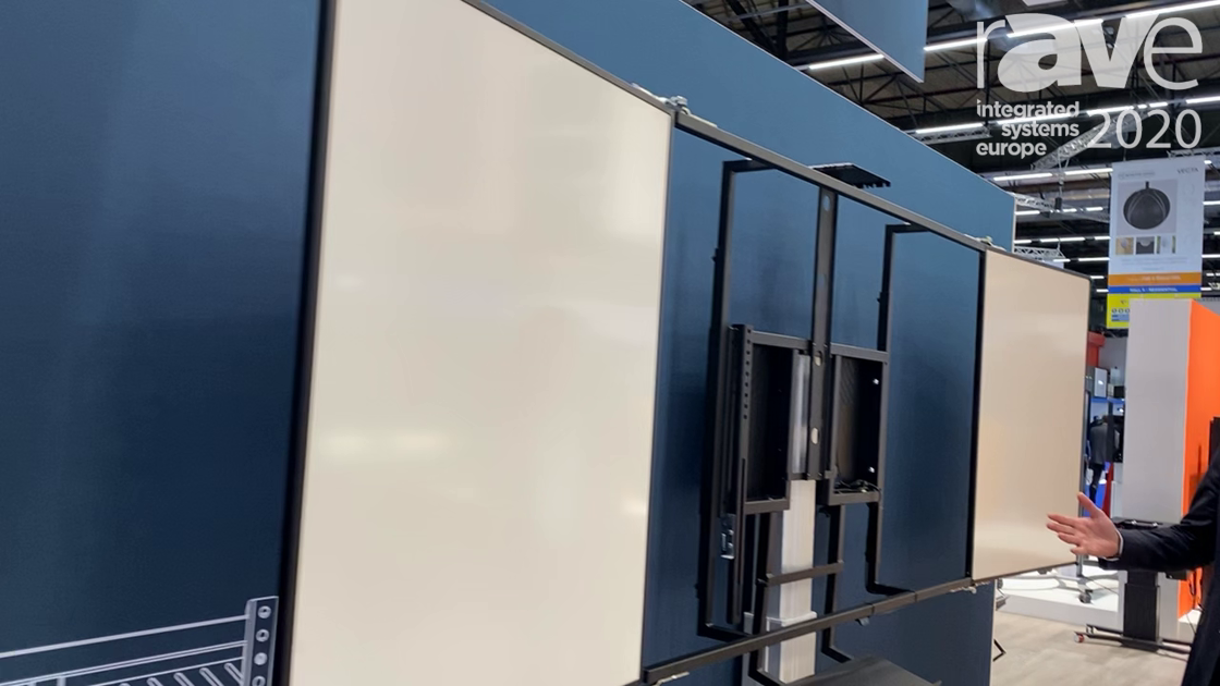 ISE 2020: Conen Mounts Shows Whiteboard Deluxe 130 board for ...