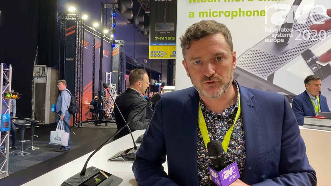 ISE 2020: Televic Conference Shows Confidea Flex Wireless Congress Mic ...
