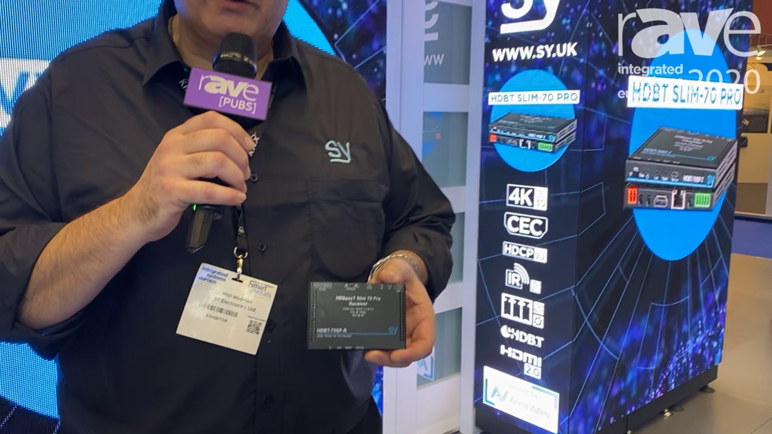 ISE 2020: SY Electronics Features HDBaseT Slim 70 Pro Receiver With ...