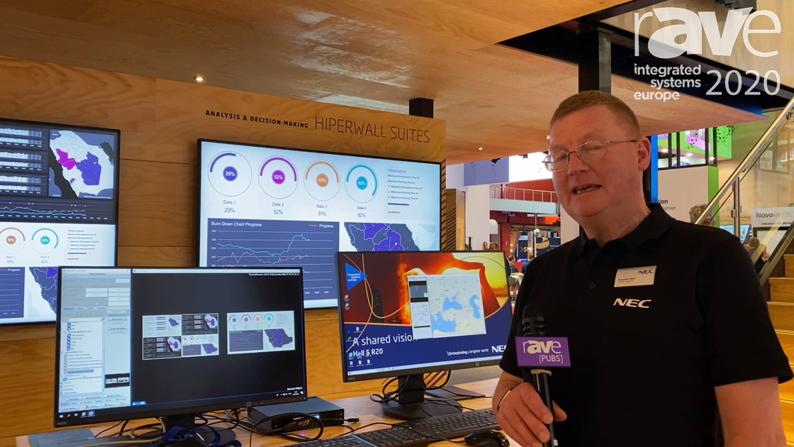 ISE 2020: NEC Displays Demos Hiperwall Software for Displaying Multiple ...