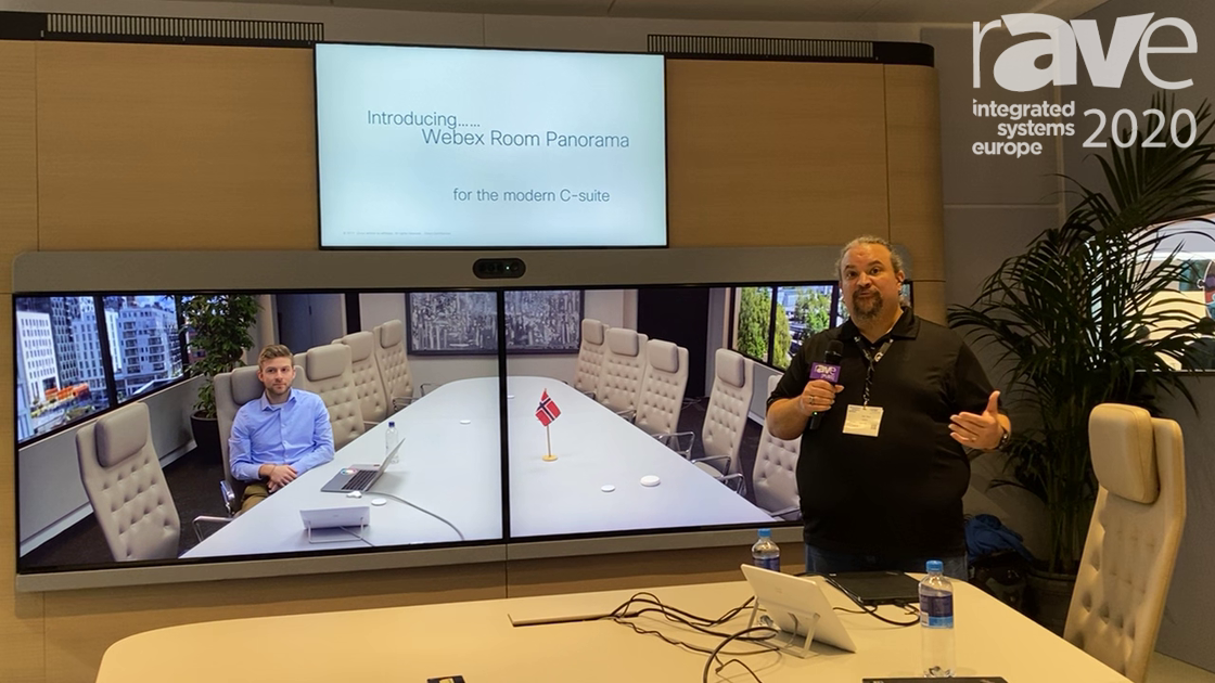 ISE 2020: Cisco Demos New High-End Webex Room Panorama, Allows You to ...