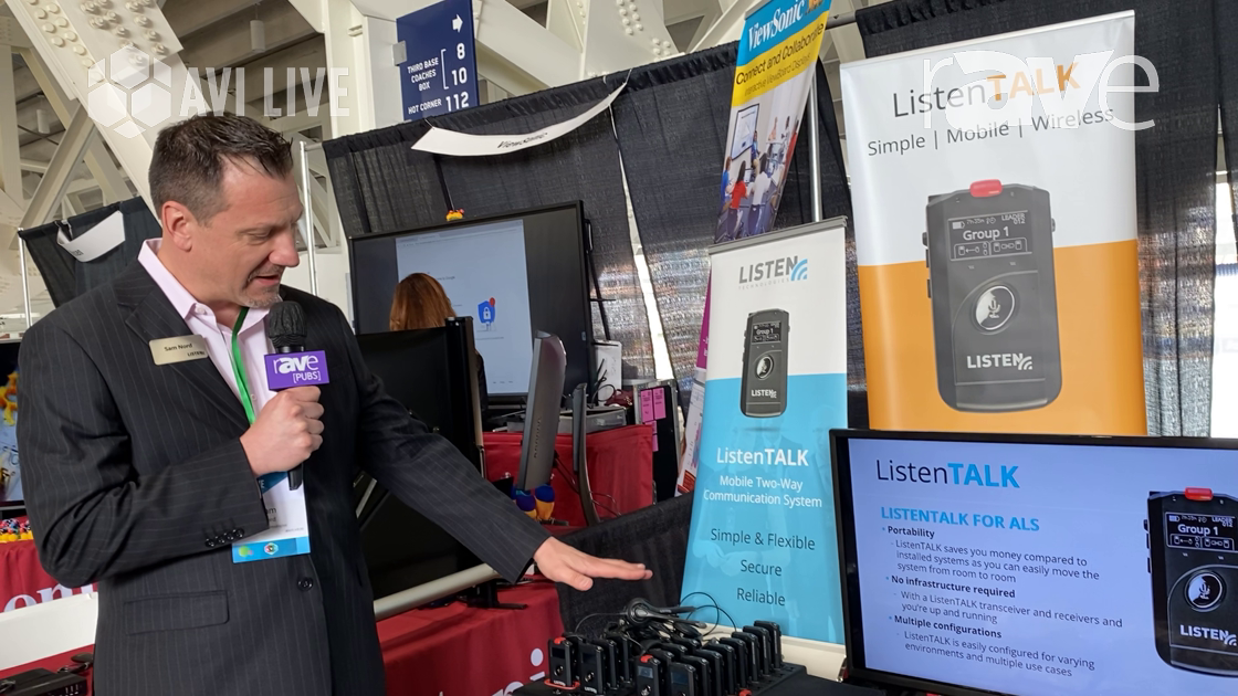 AVI LIVE: Listen Technologies Features Listen TALK Mobile Two-Way ...