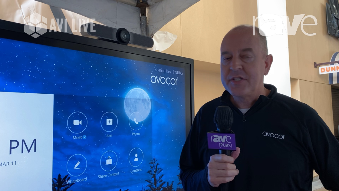 AVI LIVE: Avocor Demos ALZ Series, Which Is an All-in-One Zoom Room ...