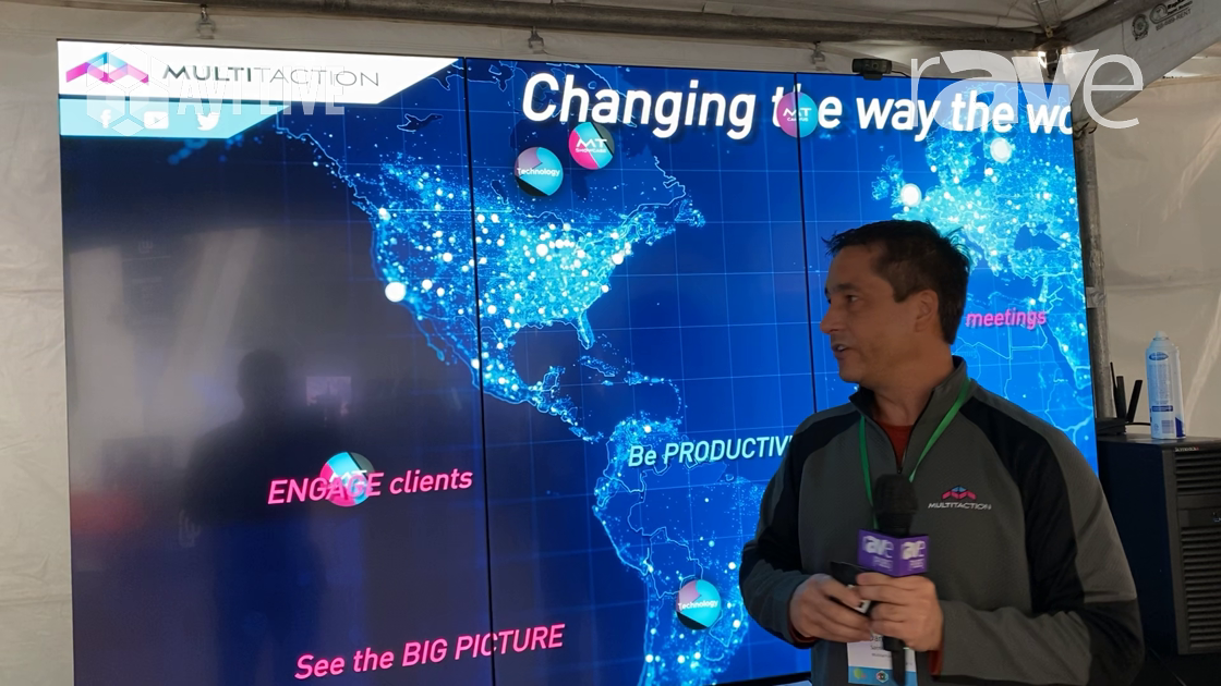 AVI LIVE: MultiTaction Demos 55-Inch Video Wall Touch Display With Rear ...