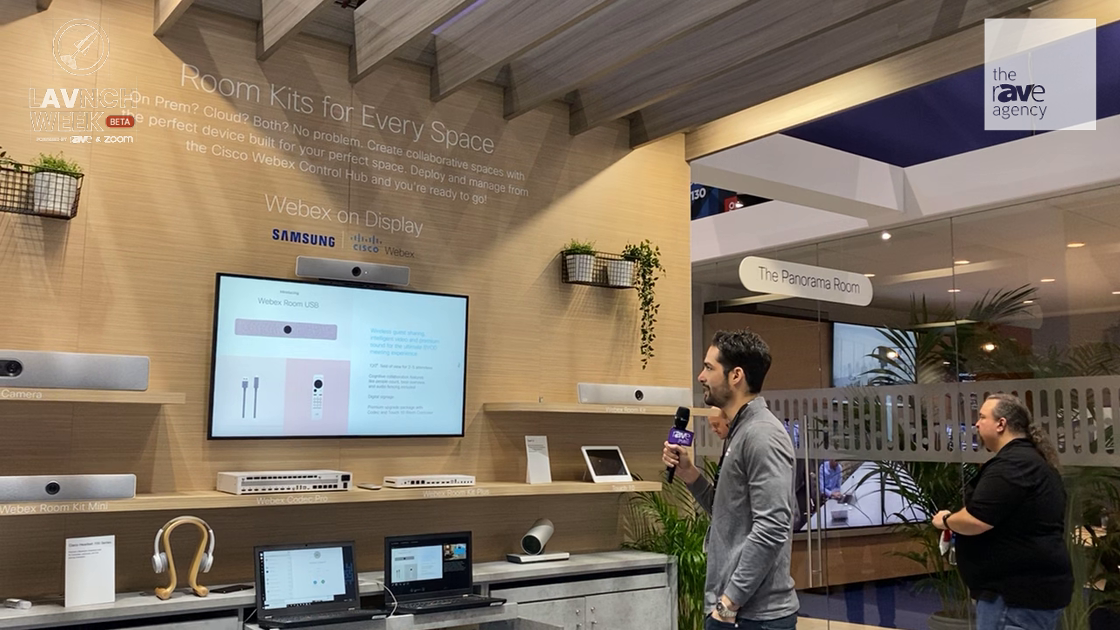 LAVNCH WEEK: Cisco Demos Webex on Samsung Display With Room USB Device ...
