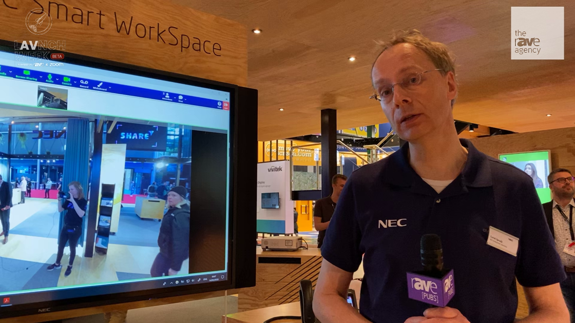 LAVNCH WEEK: NEC Display Demos Smart WorkSpace With NEC Meeting Center ...