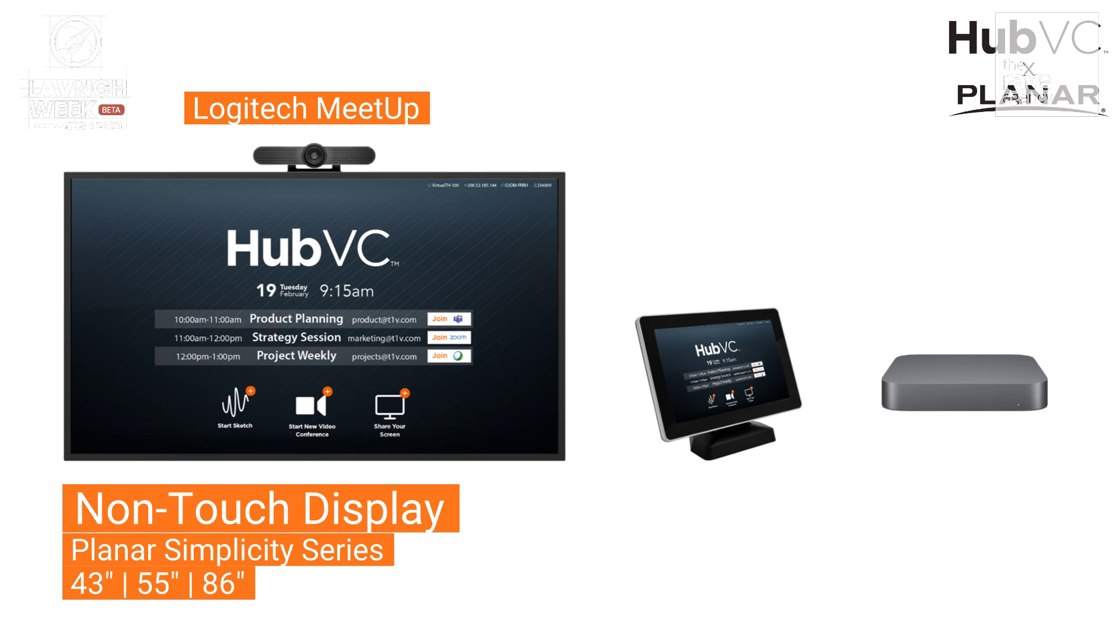 LAVNCH WEEK: T1V Shows HubVC x Planar Non-Touch Solution for ...