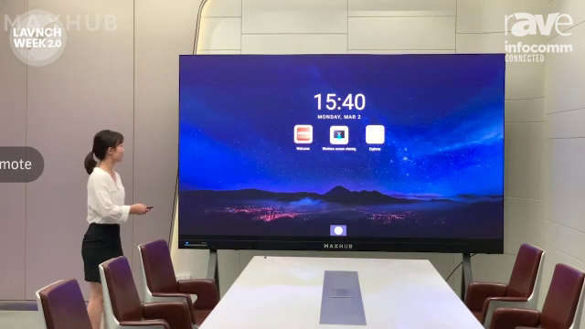 InfoComm 2020: MAXHUB Demos All-in-One LED Display Solution – rAVe [PUBS]