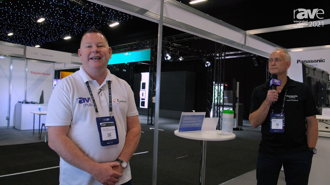 ISE 2021: Ian Baugh of Panasonic Gives Stand Tour, Talks Business ...
