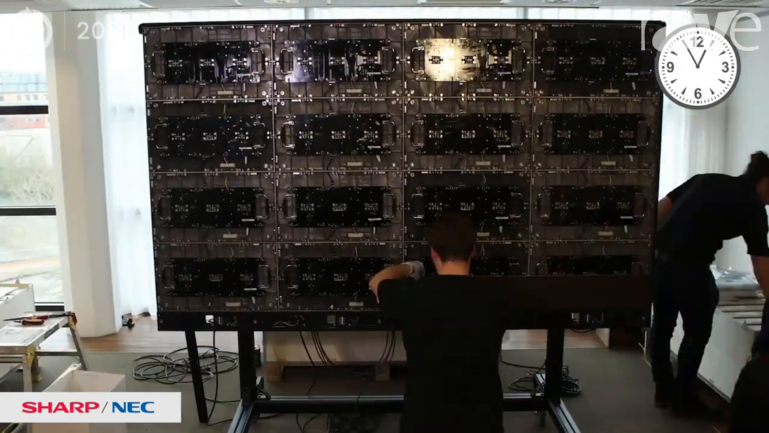 rePLAY 2021: Sharp/NEC Demos dvLED Build Timelapse of the FE Series LED ...