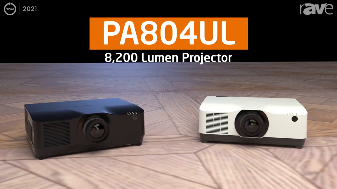 rePLAY 2021: Sharp/NEC Features the PA804UL Laser Projector – rAVe [PUBS]