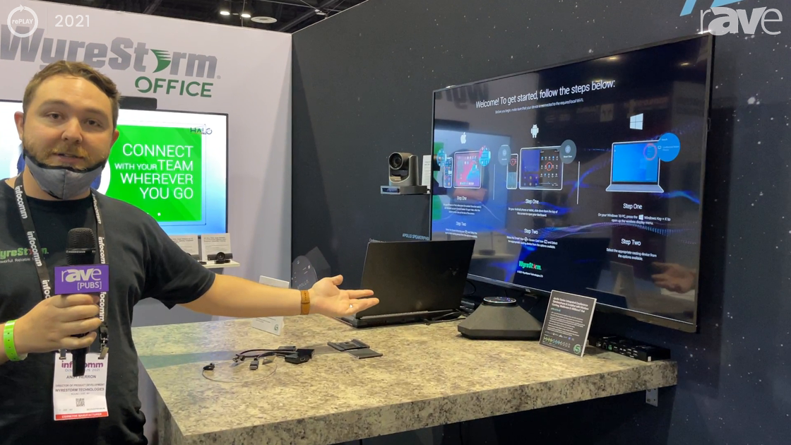 InfoComm 2021: WyreStorm Details APO-210 Speakerphone and Presentation ...