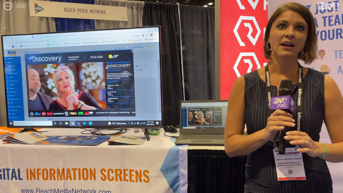 InfoComm 2021: REACH Media Network Demos How Its Cloud-Based CMS for ...